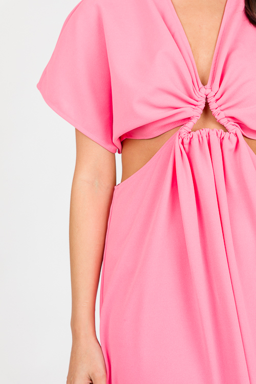Love Triangle Midi, Pink - New Arrivals - The Blue Door Boutique
