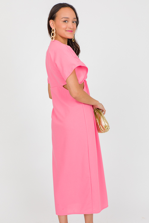 Love Triangle Midi, Pink - New Arrivals - The Blue Door Boutique
