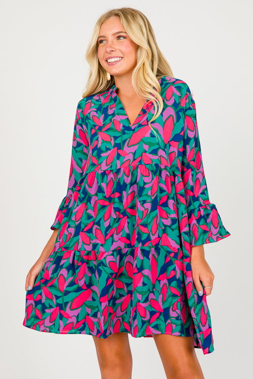 Morgan Dress, Forget Me Not - Dresses - The Blue Door Boutique
