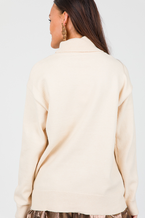 Reese Sweater, Natural - New Arrivals - The Blue Door Boutique