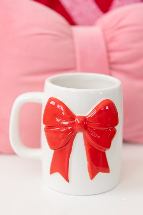 Bow Mug - Accessories - The Blue Door Boutique