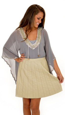 Biggest Fan Skirt - SALE - The Blue Door Boutique