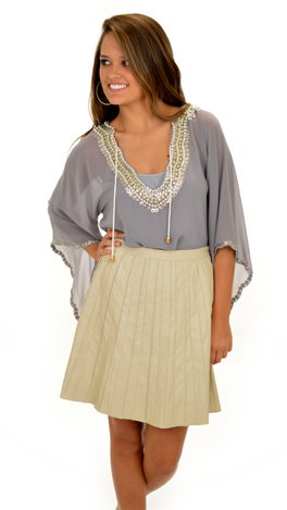 Biggest Fan Skirt - SALE - The Blue Door Boutique