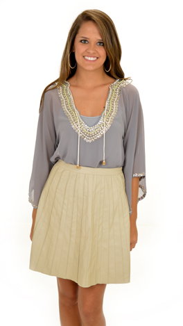 Biggest Fan Skirt - SALE - The Blue Door Boutique