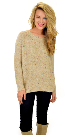Knitty and Nice Sweater - Tops - The Blue Door Boutique