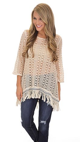 Free Falling Top - Tops - The Blue Door Boutique