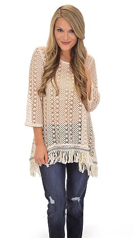 Free Falling Top - Tops - The Blue Door Boutique