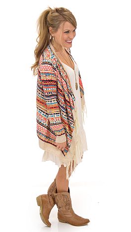 Party Pop Cardigan - Tops - The Blue Door Boutique