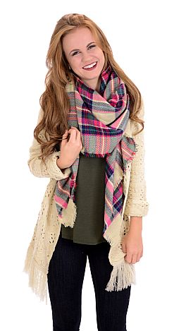 Crochet Waves Cardigan - The Blue Door Boutique