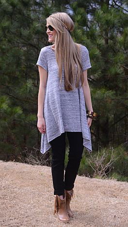 Don't Chalk Back Top - Tops - The Blue Door Boutique