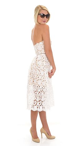Cathy May Crochet Dress - The Blue Door Boutique