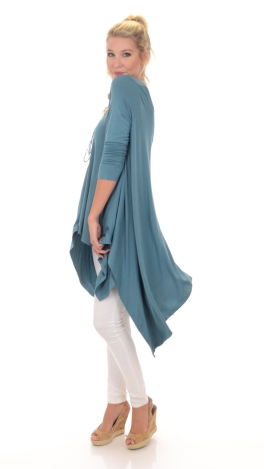 Soft Swing Tunic, Seafoam - Tops - The Blue Door Boutique