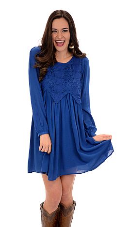 Over the Top Dress - Dresses - The Blue Door Boutique
