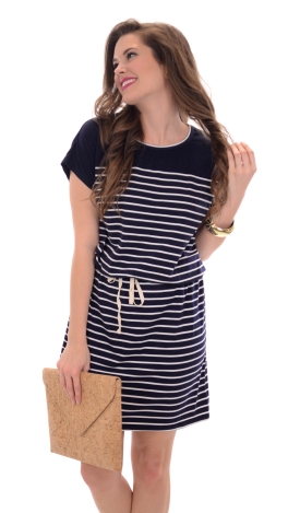 Gone Sailing Dress - SALE - The Blue Door Boutique