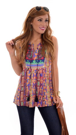 Sienna Tank - Tops - The Blue Door Boutique