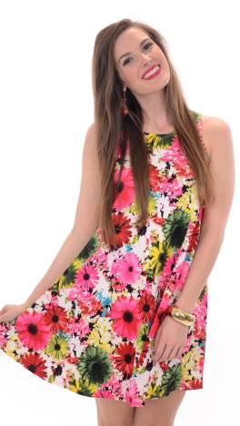 Gerber Daisy Frock - Easter Collection - The Blue Door Boutique