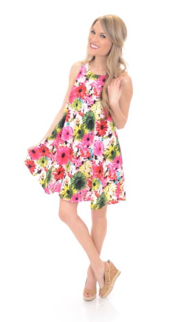 Gerber Daisy Frock - Easter Collection - The Blue Door Boutique