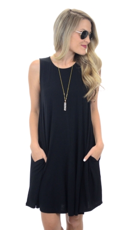 Fresh to Dress, Black - Dresses - The Blue Door Boutique