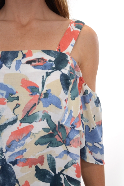 Summer Moon Top - Off Shoulder - Tops - The Blue Door Boutique