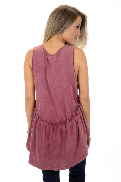 Meg Babydoll Tank - Short Sleeve & Sleeveless - Tops - The Blue Door ...