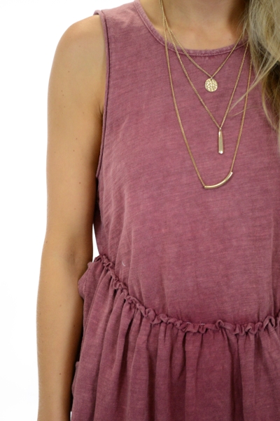 Meg Babydoll Tank - Short Sleeve & Sleeveless - Tops - The Blue Door ...