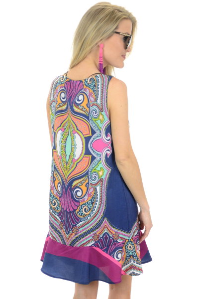 Print Master Dress - SALE - The Blue Door Boutique