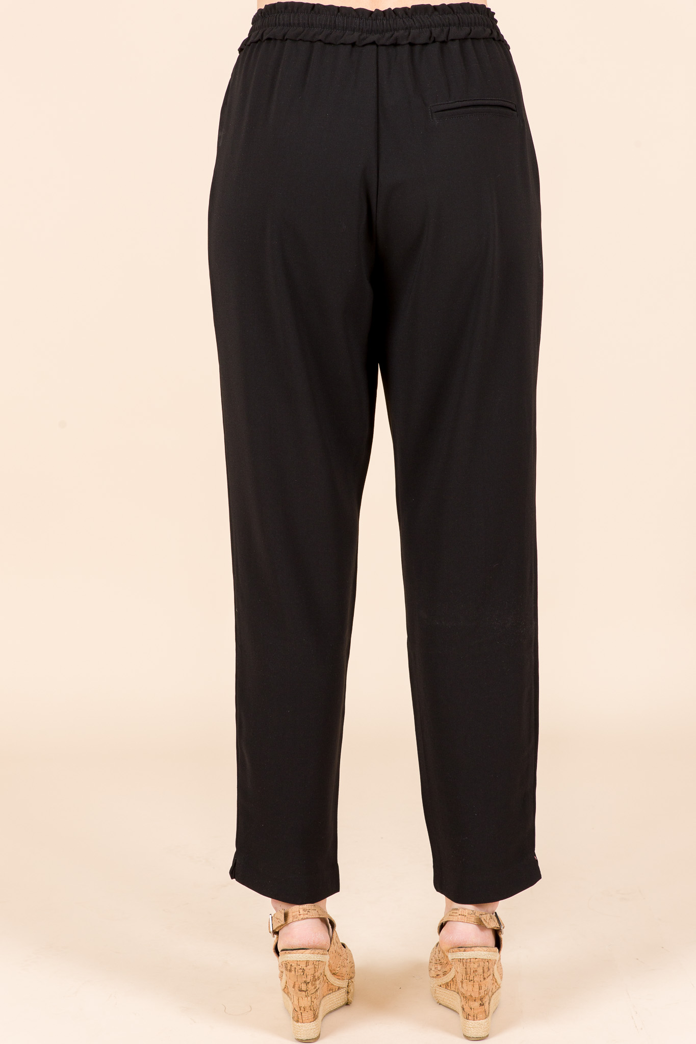 Luke Pants, Black - Pants & Leggings - Bottoms - The Blue Door Boutique