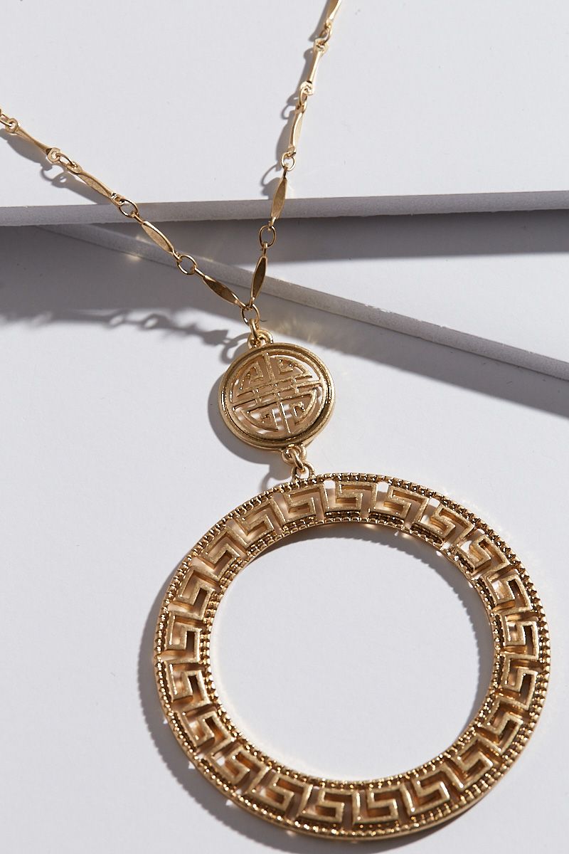 Ancient Aztec Necklace - Accessories - The Blue Door Boutique