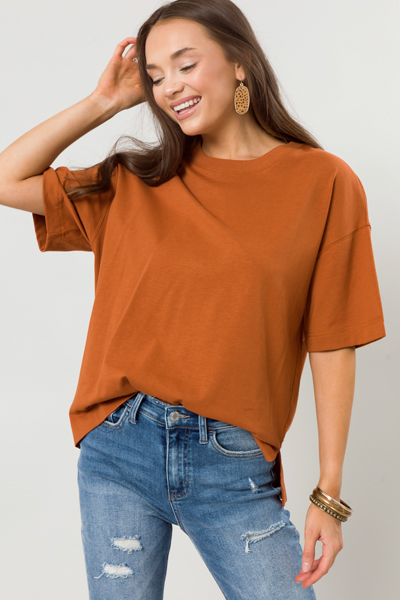 Spotty Hide Drops, Camel - Accessories - The Blue Door Boutique