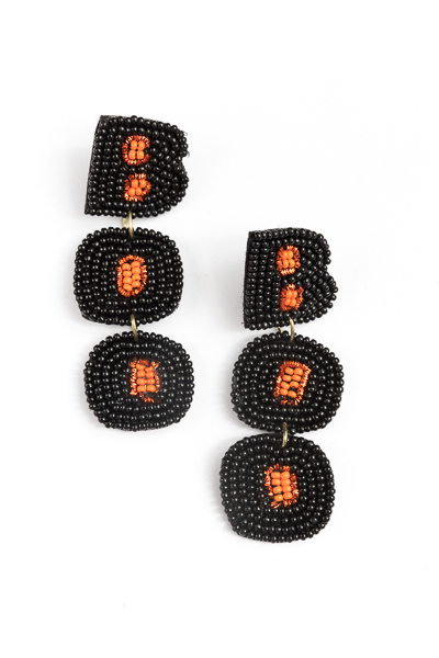 BOO Earrings - Jewelry - Accessories - The Blue Door Boutique