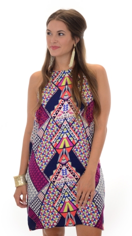 Worth a Triangle Dress - Dresses - The Blue Door Boutique