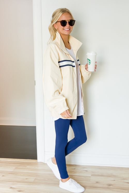 Magic Leggings, Navy (Long) - Basics - The Blue Door Boutique