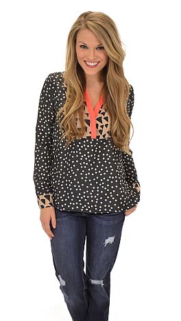 Pack a Punch Top - Tops - The Blue Door Boutique