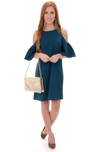 Sing Song Dress, Green - Dresses - The Blue Door Boutique