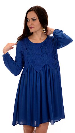 Over the Top Dress - Dresses - The Blue Door Boutique