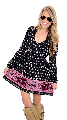 Boho Wish Frock - Dresses - The Blue Door Boutique