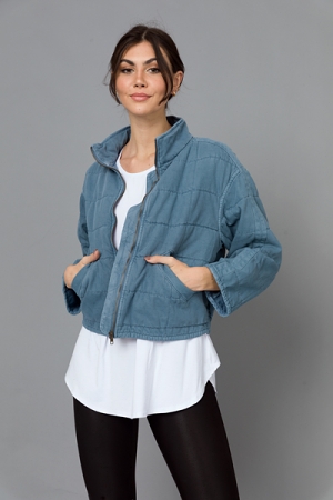 Jackets / Coats / Vests / Blazers - Tops - The Blue Door Boutique